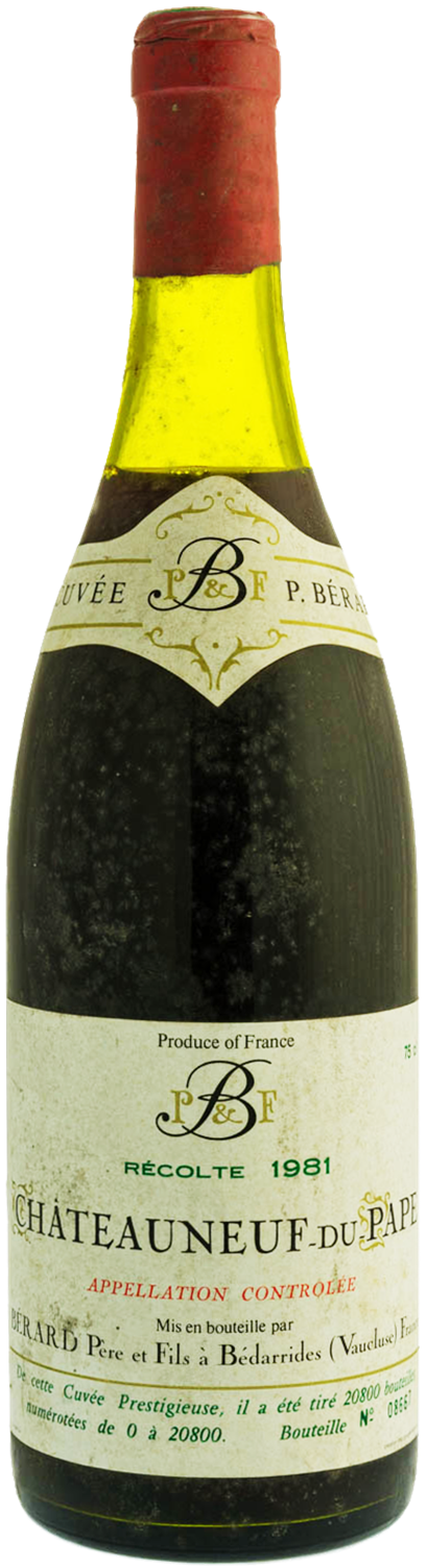 CUVEE PIERRE BERARD (4cm) - Mes Vendanges