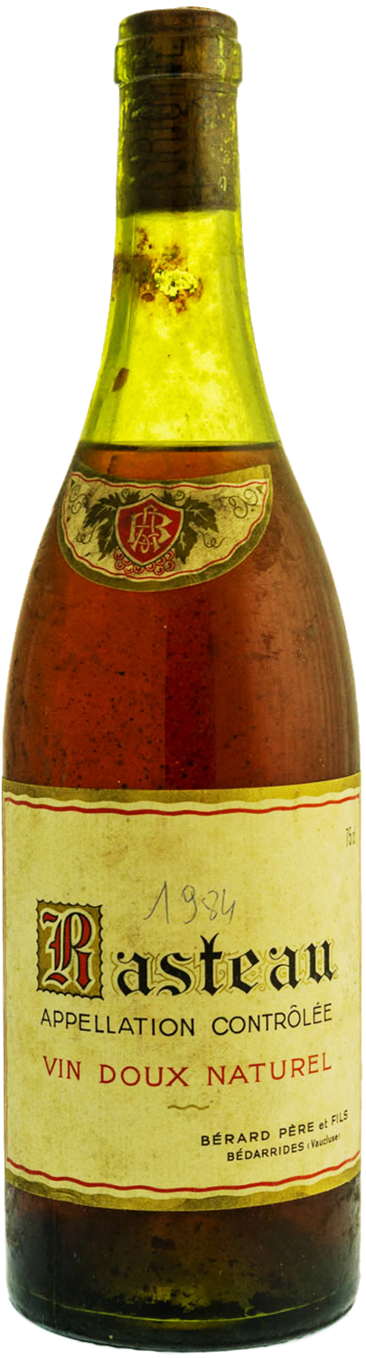 RASTEAU VIN DOUX NATUREL (4 à 5cm) - Mes Vendanges